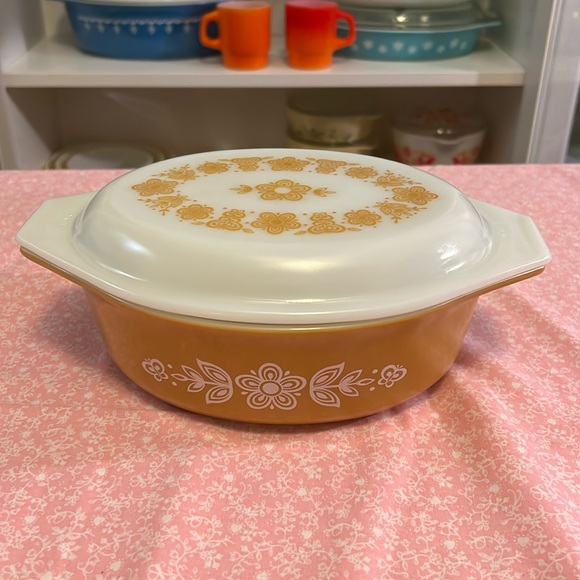Pyrex | Kitchen | Pyrex Butterfly Gold 43 | Poshmark